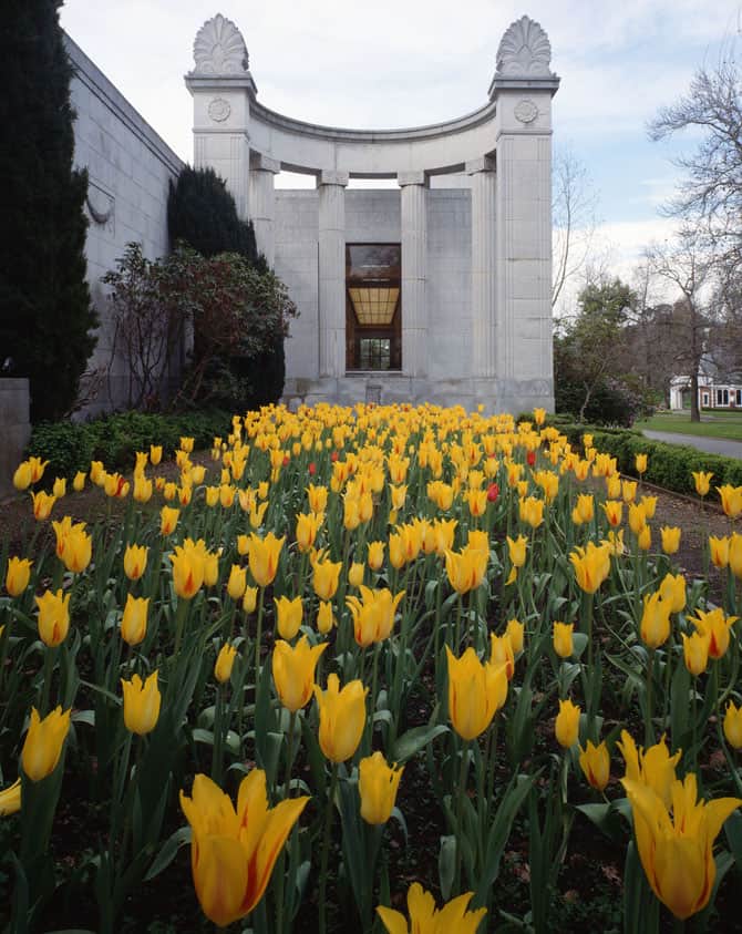 Springtime in the Cemetery: Private Mausoleums